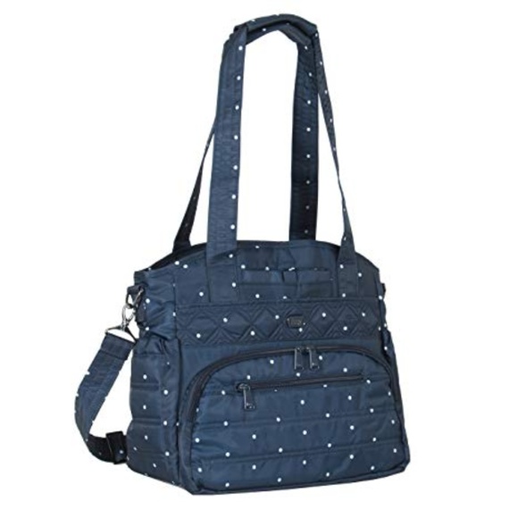 lug | Bags | Lug Windjammer Everyday Bag Dot Navy New | Poshmark